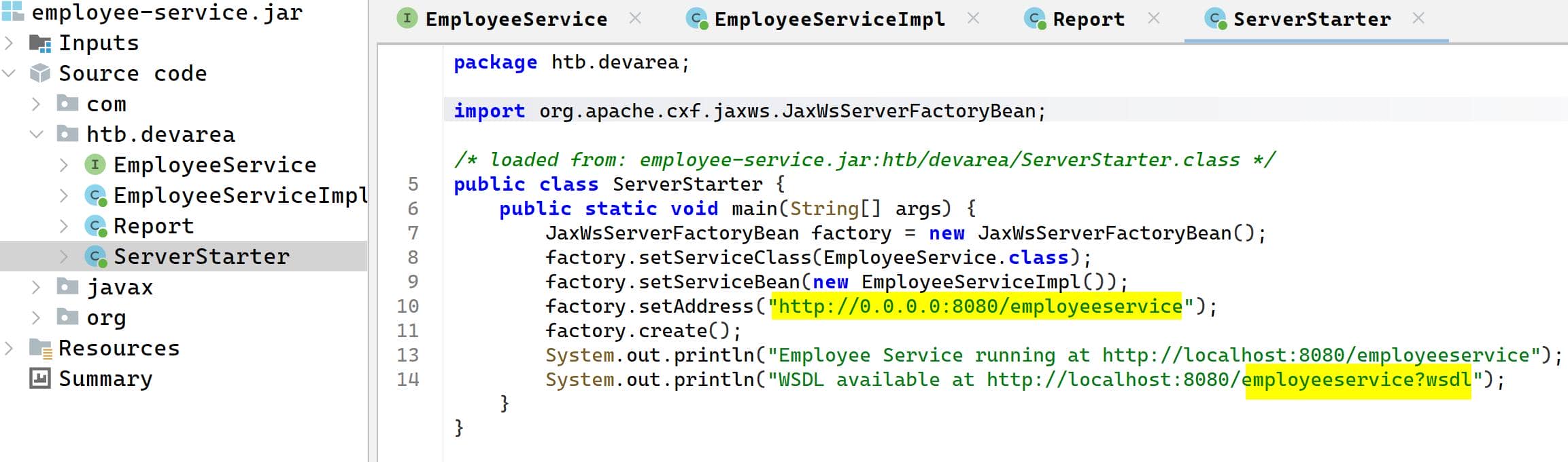HTB Writeup - DevArea | Axura