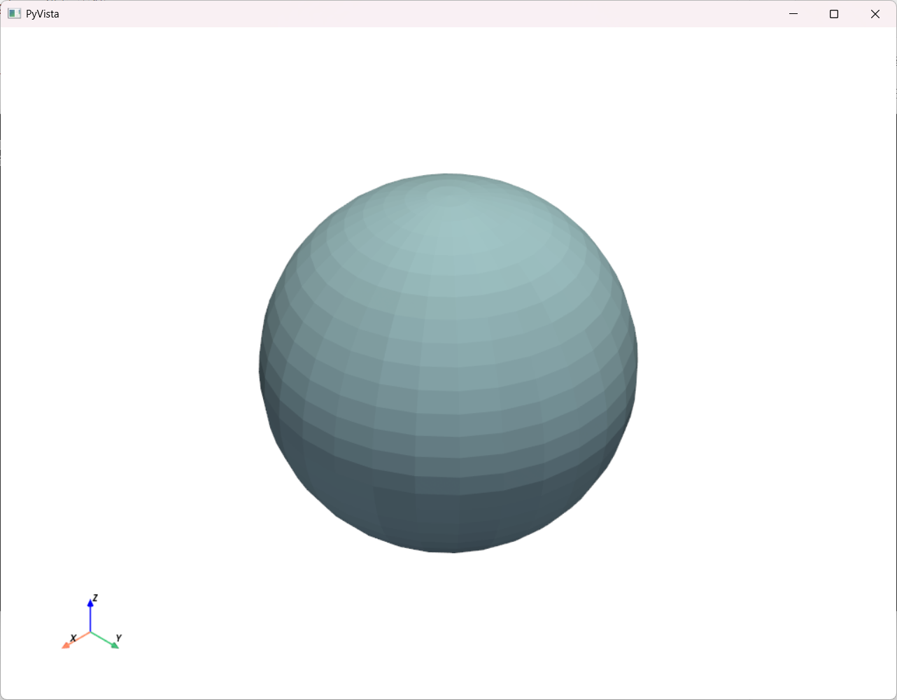 pyvista初试 | Vanessa