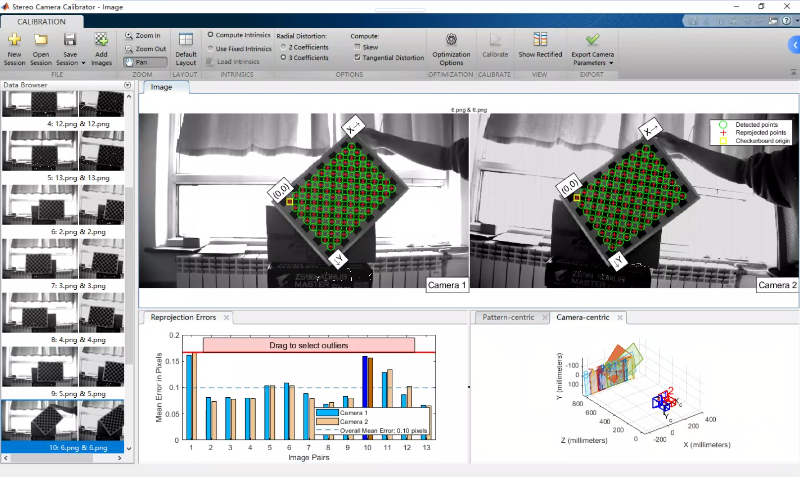 Matlab双目标定 - Leia Blog
