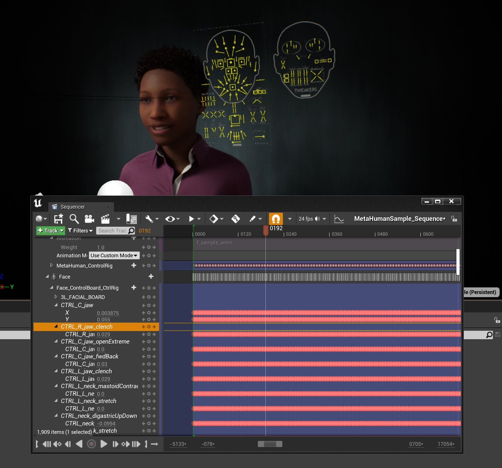 Unreal Python 导出 MetaHuman 控制器关键帧 | 智伤帝的个人博客