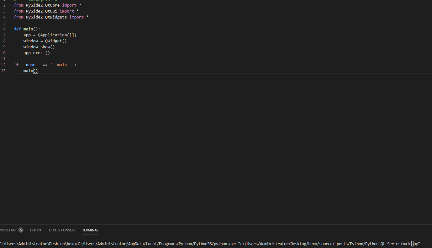 Python - Python Qt 开发教程(7) | 智伤帝的个人博客