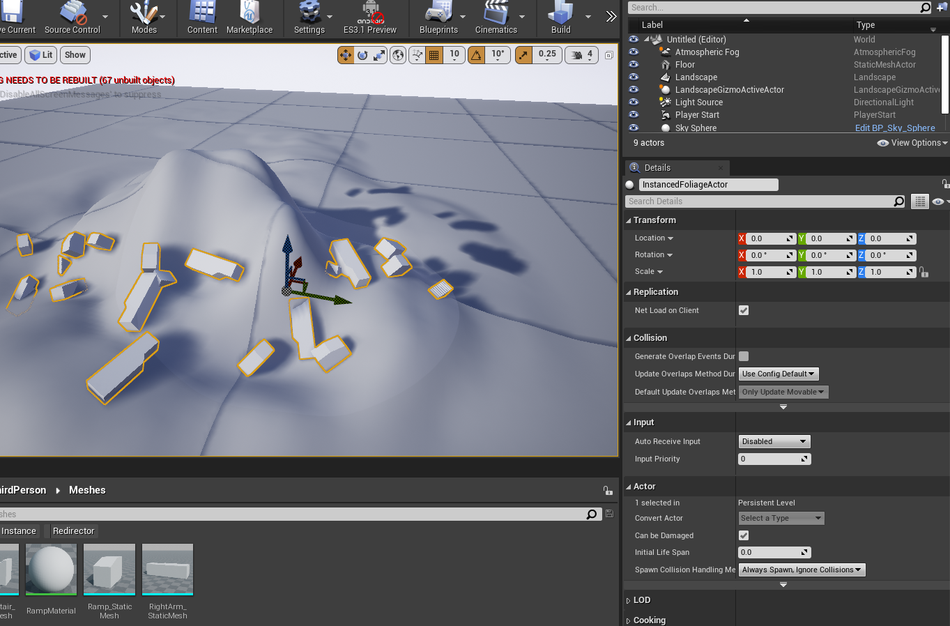 Unreal Python 导出场景的 Actor 为 FBX | 智伤帝的个人博客