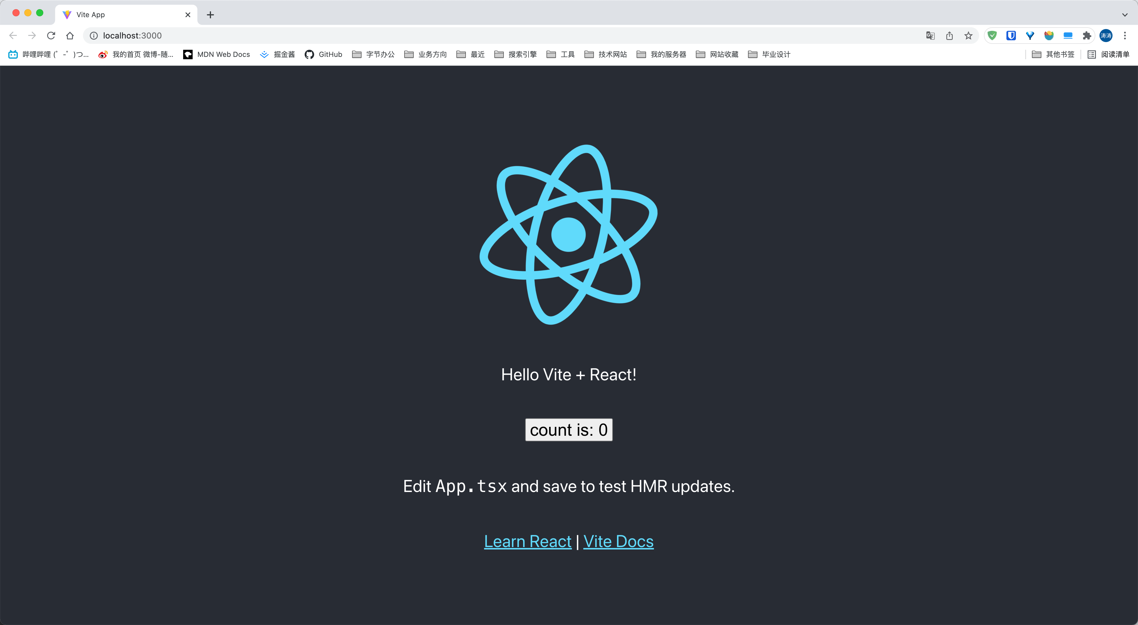 GitHub - Galileo01/vite-react-template: vite react template 模板