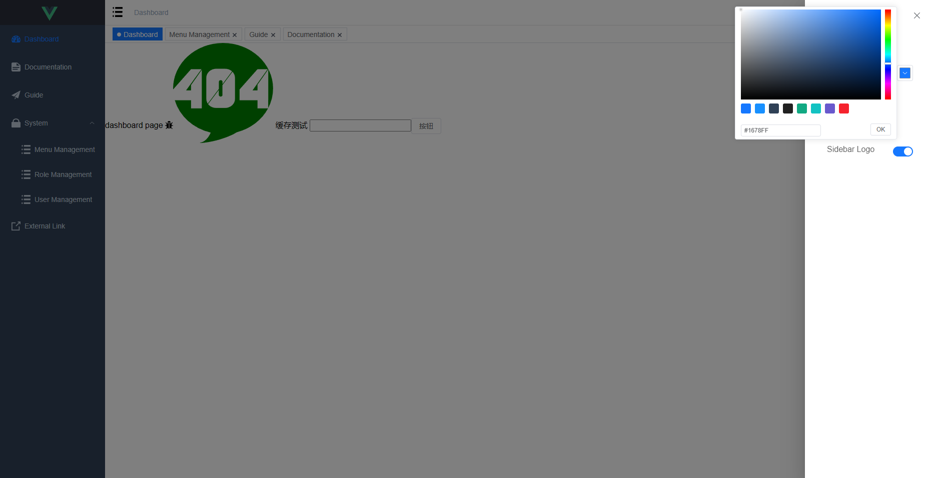 Github Gardenniasvue3 Admin Template Vue3练习项目 