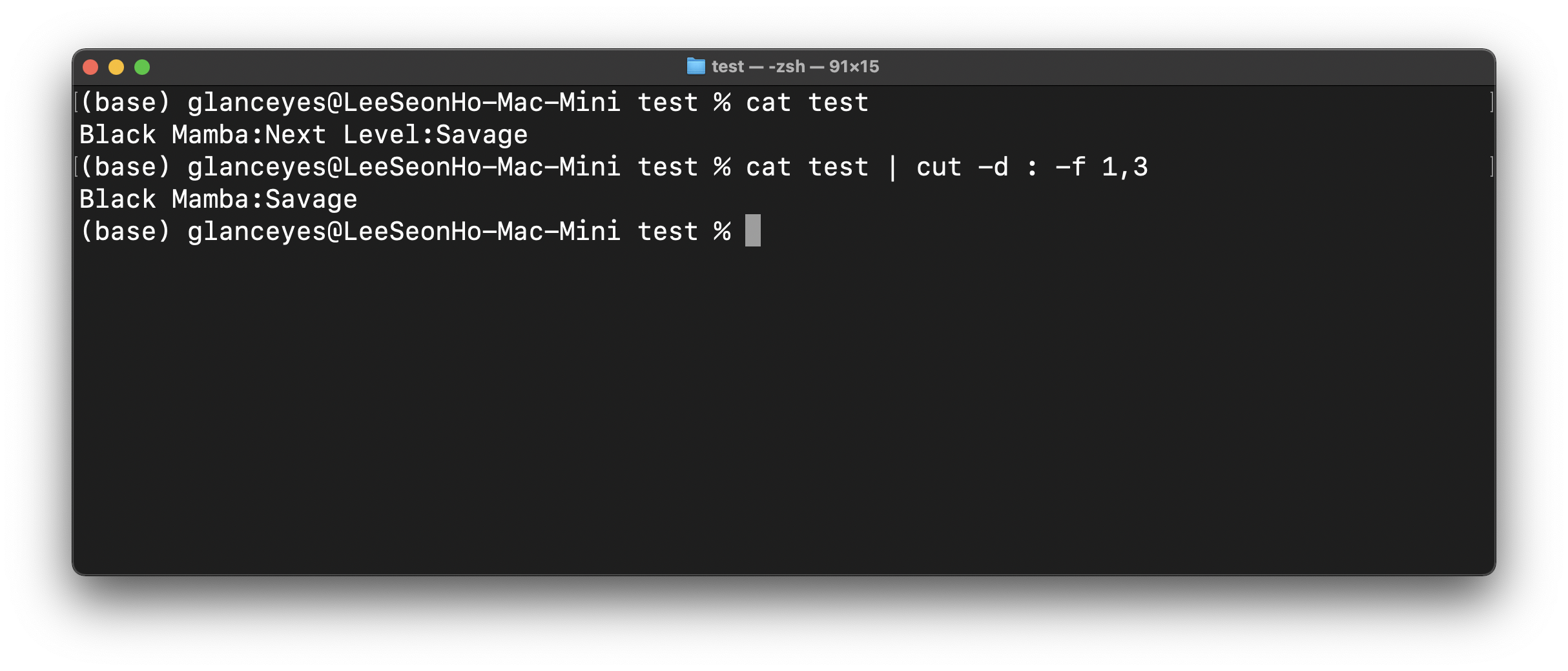 Linux Shell Command 