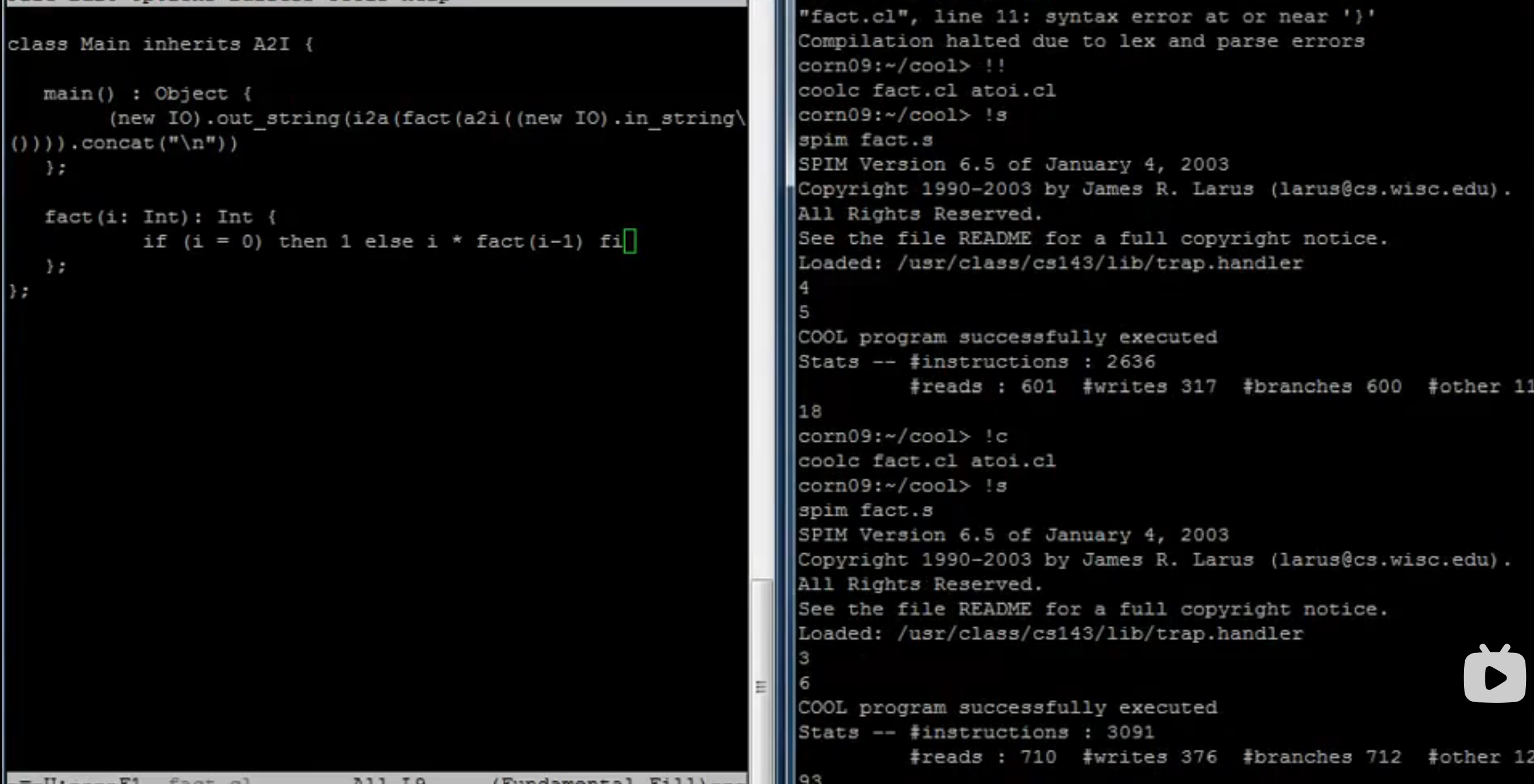 CS143: Compliers | Chenxu's Blog