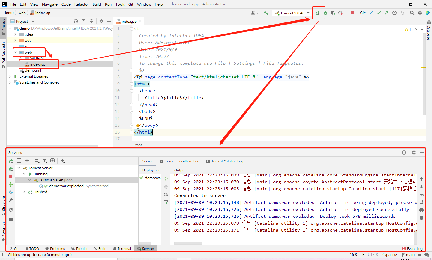 IDEA中配置Tomcat_idea里tomcatee的基目录是那个-CSDN博客