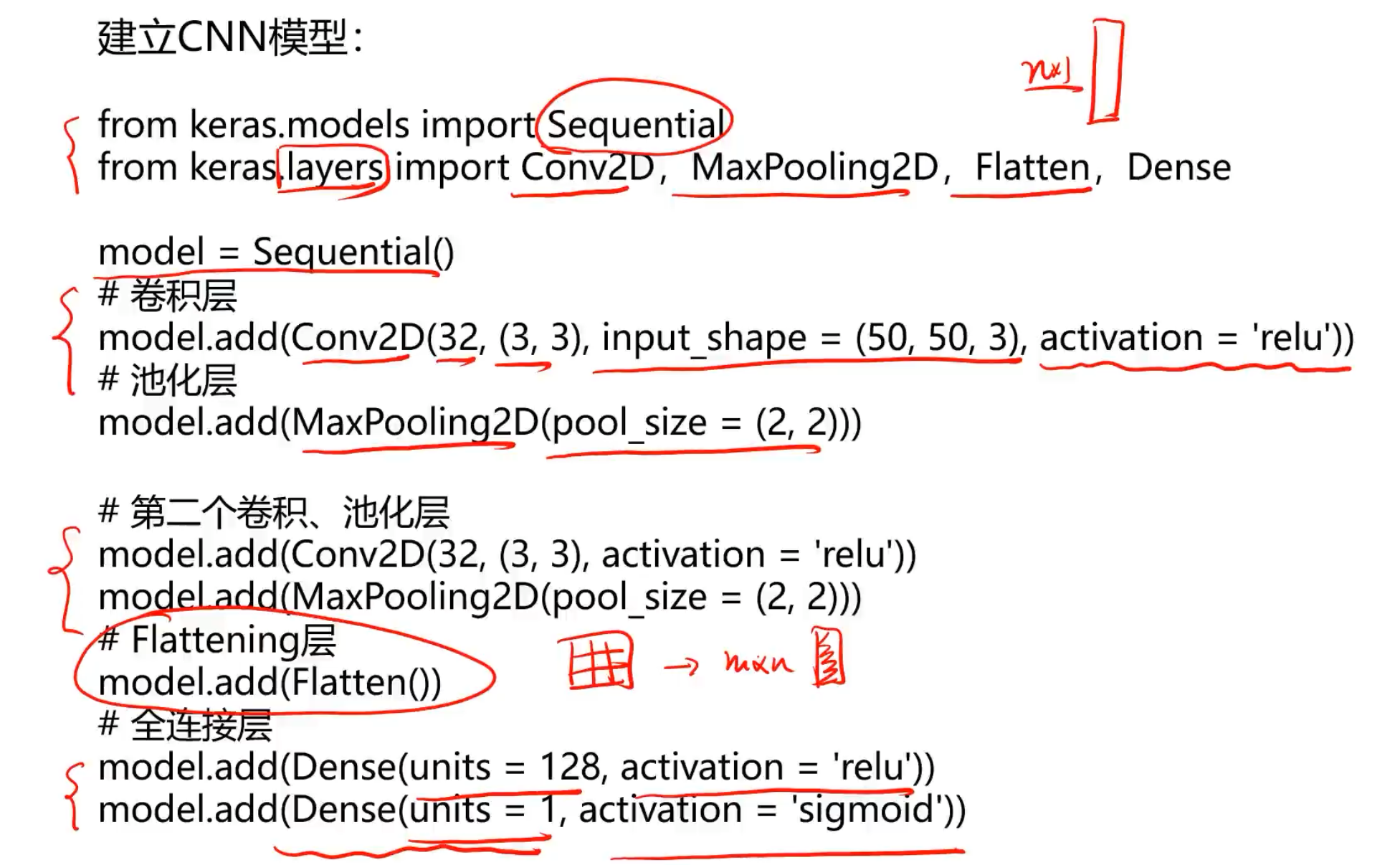 第8章 深度学习之卷积神经网络：CNN=卷积+池化+MLP，图像填充padding层，flatten展开层，经典的CNN模型（3个），两个实战 ...