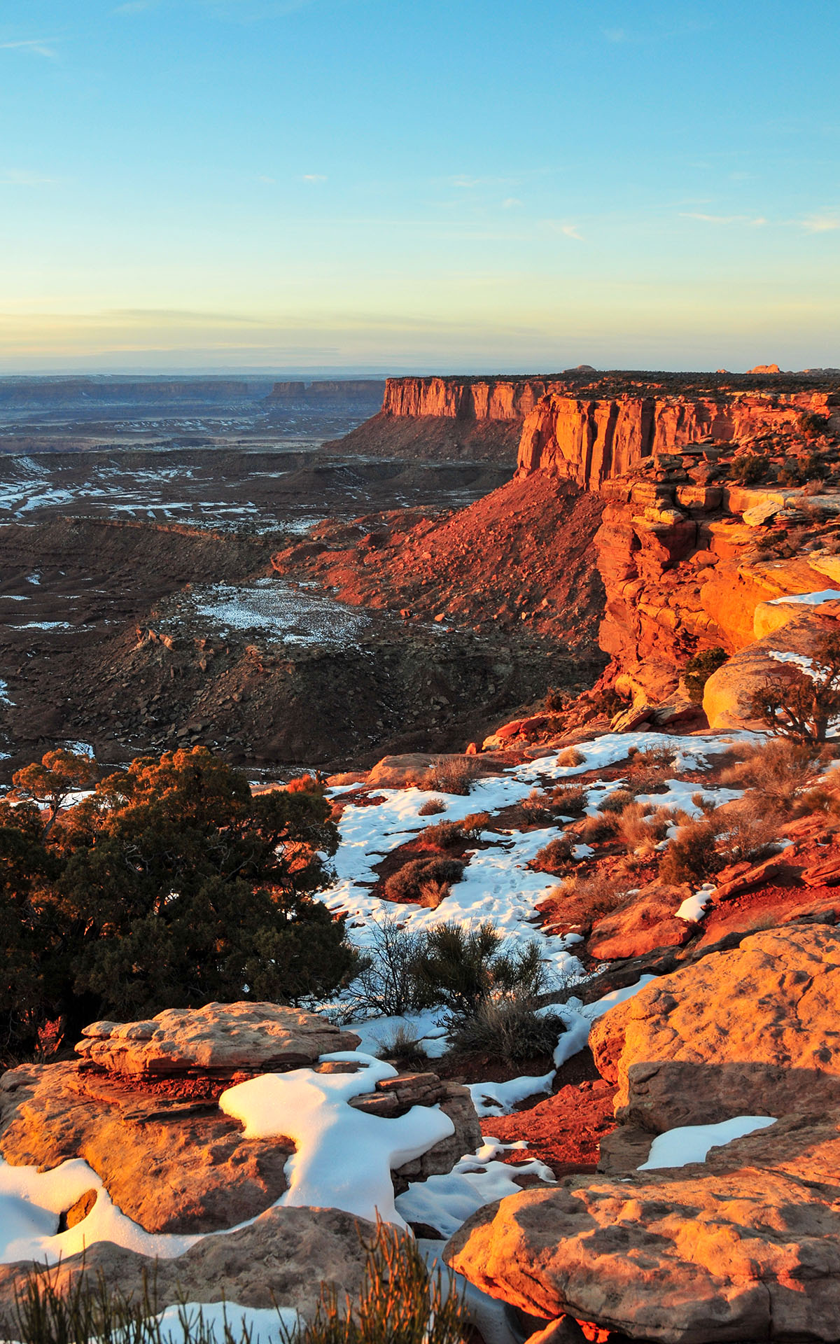 2017.12: Orange Cliffs Overlook, Canyonlands National Park, Utah, USA ...