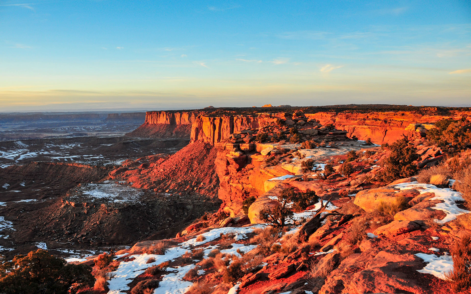 2017.12: Orange Cliffs Overlook, Canyonlands National Park, Utah, USA ...