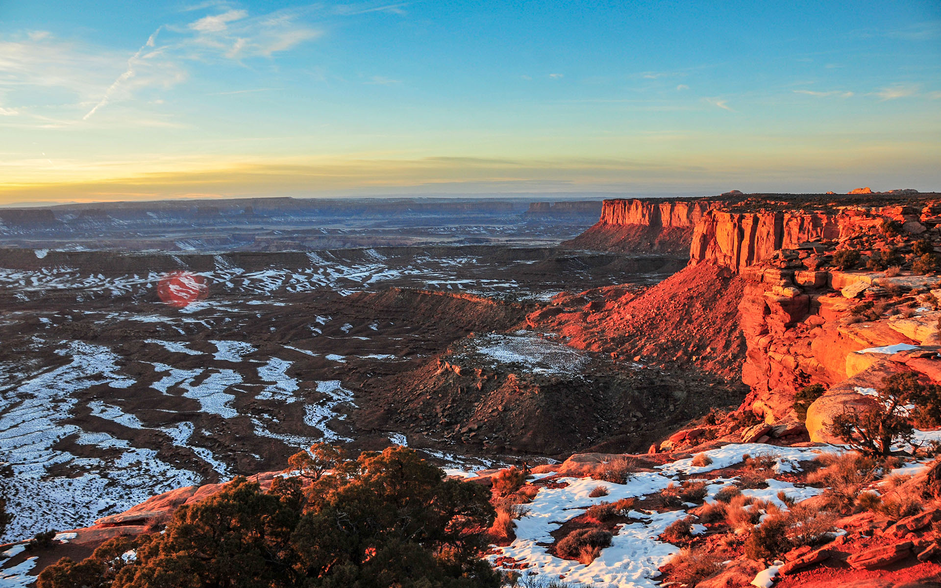 2017.12: Orange Cliffs Overlook, Canyonlands National Park, Utah, USA ...