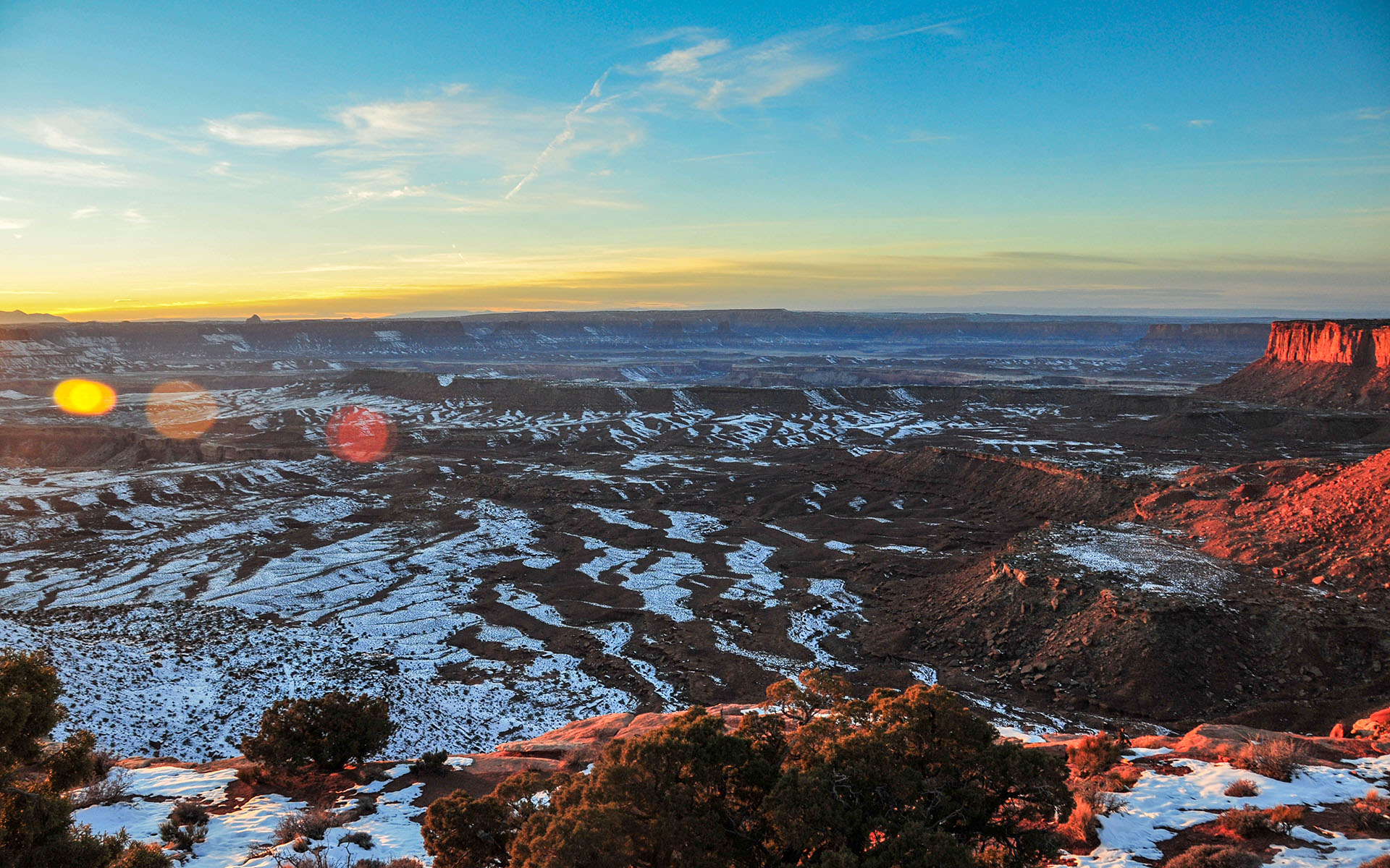 2017.12: Orange Cliffs Overlook, Canyonlands National Park, Utah, USA ...