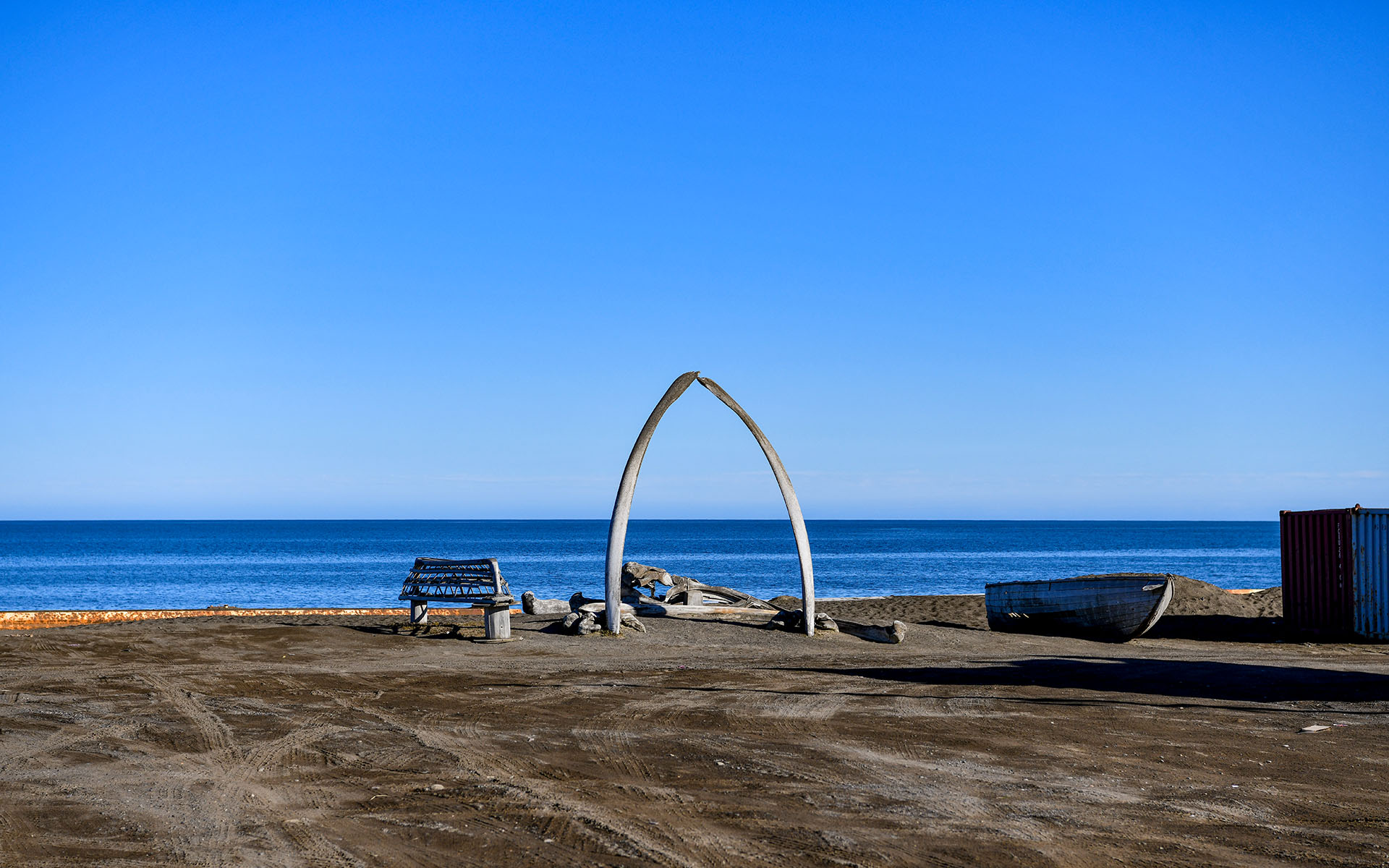 2022.07: Utqiaġvik Whale Bone Arch, Utqiaġvik, Alaska, USA – JESEN ...