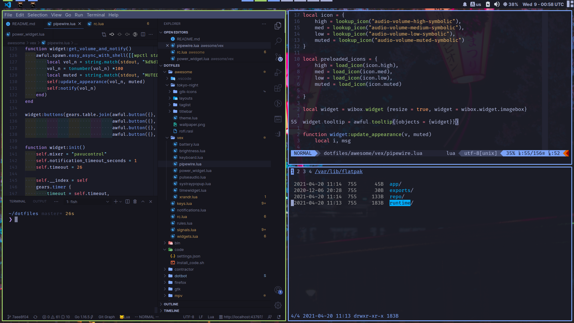 GitHub - Jguer/dotfiles: My tiling (awesomewm) configs