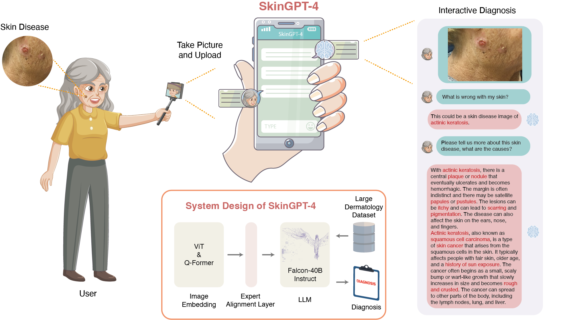 GitHub - JadeGeek/SkinGPT-4: SkinGPT-4: An Interactive Dermatology Diagnostic System with Visual ...