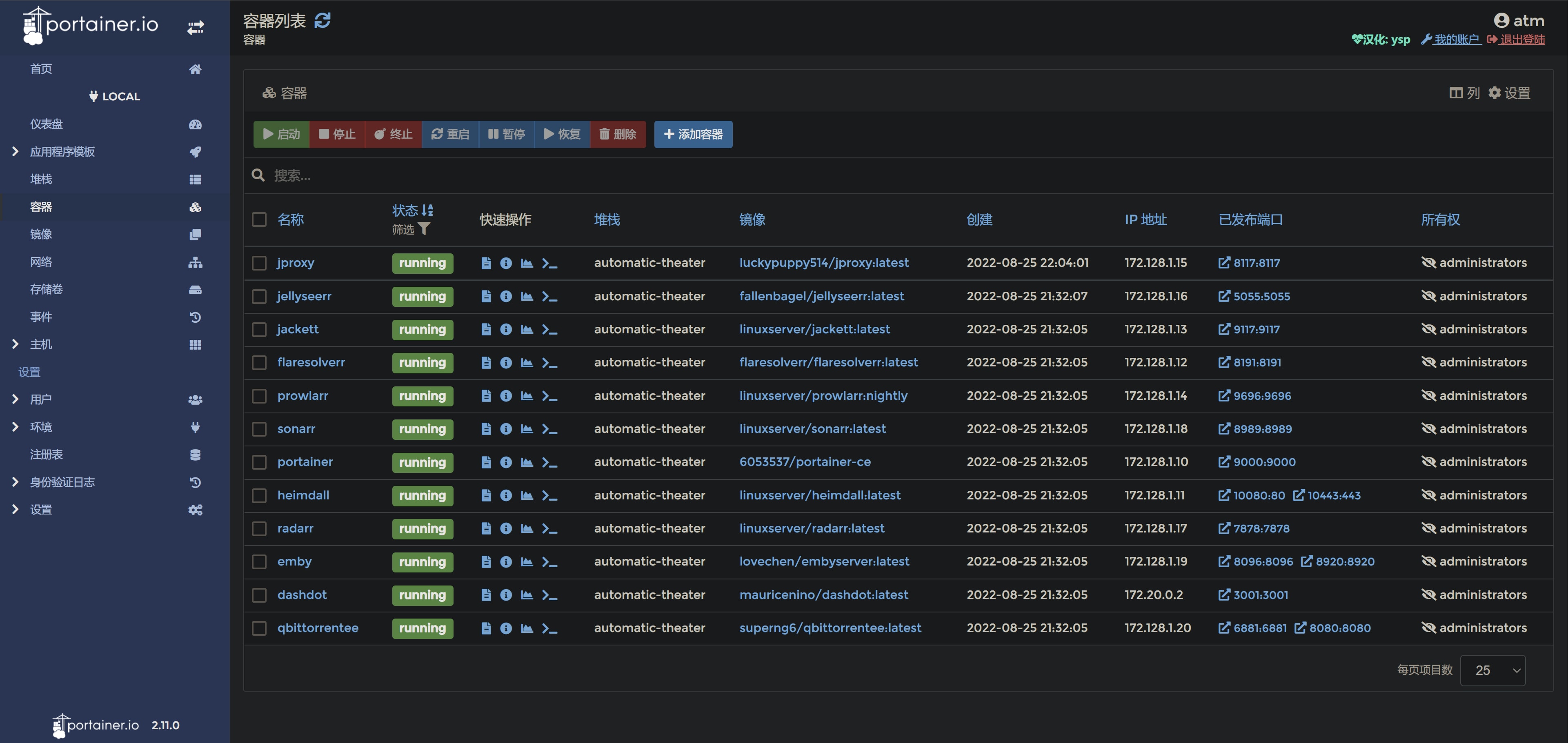 GitHub - LuckyPuppy514/automatic-theater: 利用 Docker 打造自动化家庭影院，开箱即用