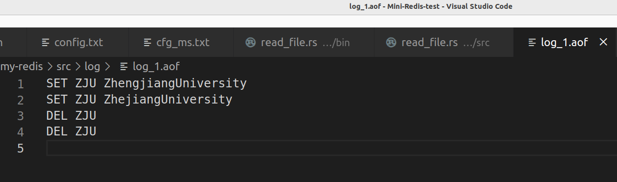 GitHub - HobbitQia/Mini-Redis: 浙江大学 2023 短学期《Rust 开发实训》课程大作业仓库