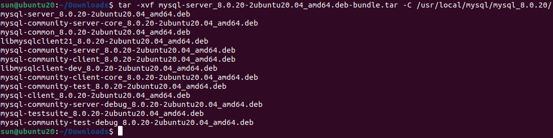 Ubuntu22.04离线安装mysql_8.0.20(同时适用于Ubuntu20.04 LTS)Ubuntu22.04 - 掘金