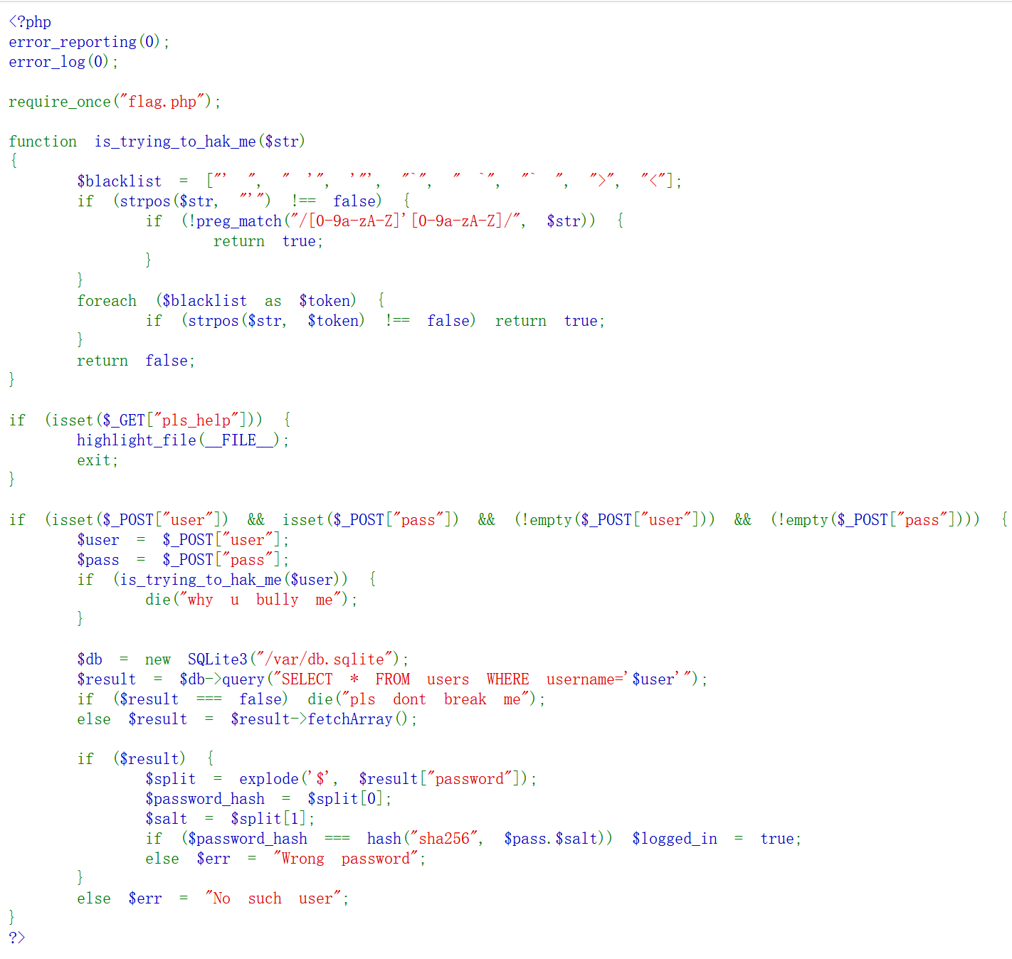 BUUCTF中SQL注入writeup | Pocon's Blog