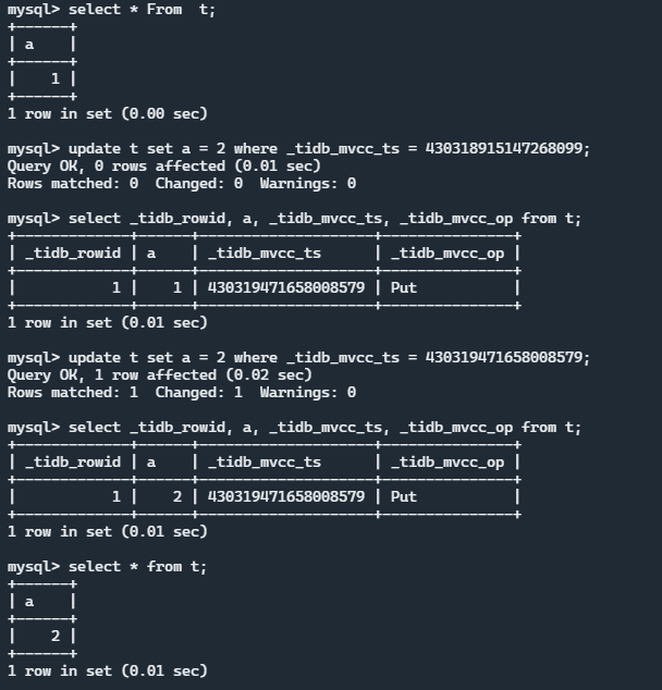 TiDB Flashback 之 MVCC Query 的实现思路 - リン屋
