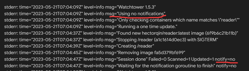 关于watchtower如何添加已更新的通知 · Issue #378 · hectorqin/reader · GitHub