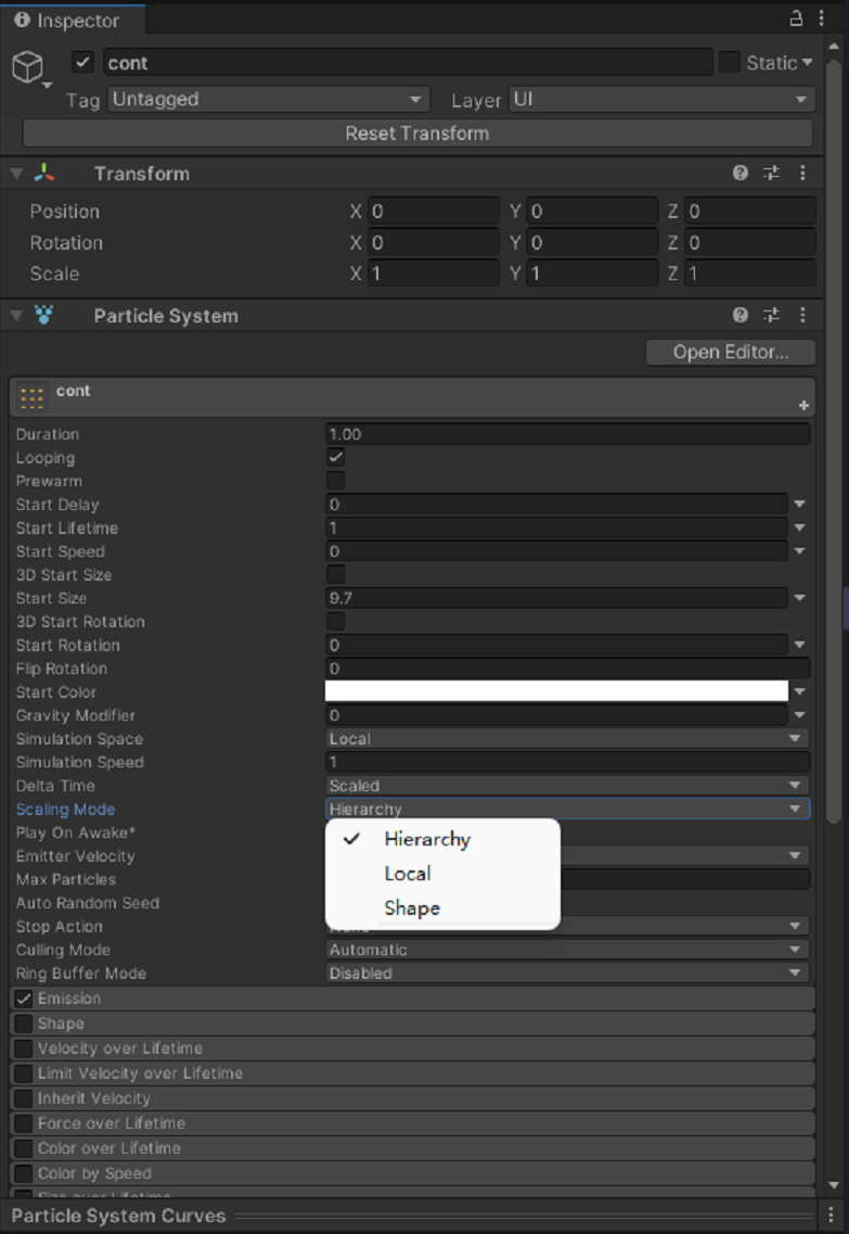 Unity粒子特效的适配 Tamsiree
