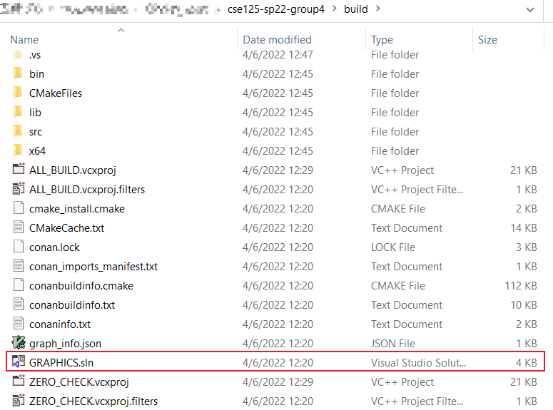 Graphics Building Guide - ucsd-cse125-sp22/cse125-sp22-group4 GitHub Wiki