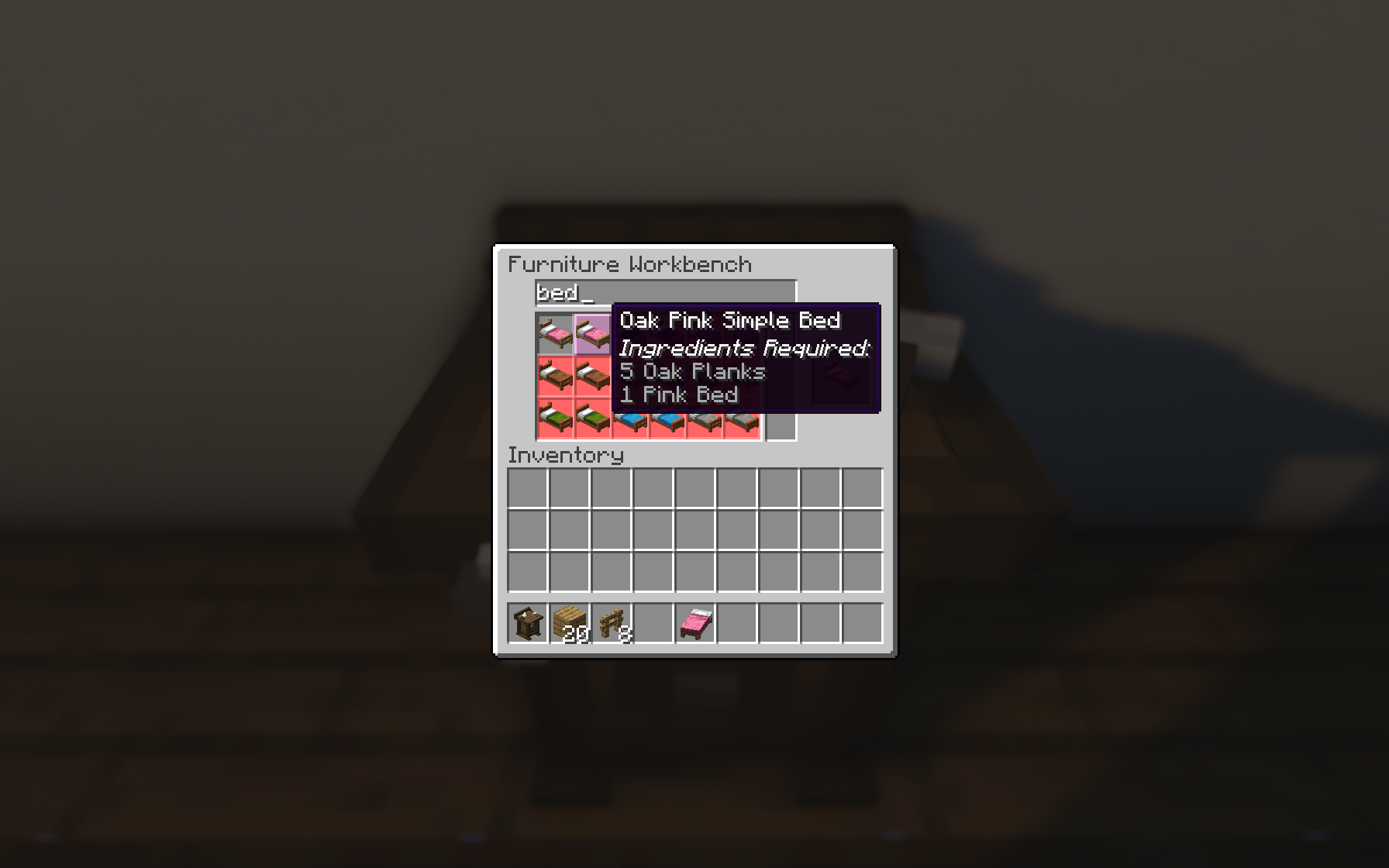 Beds - UnlikePaladin/paladins-furniture GitHub Wiki