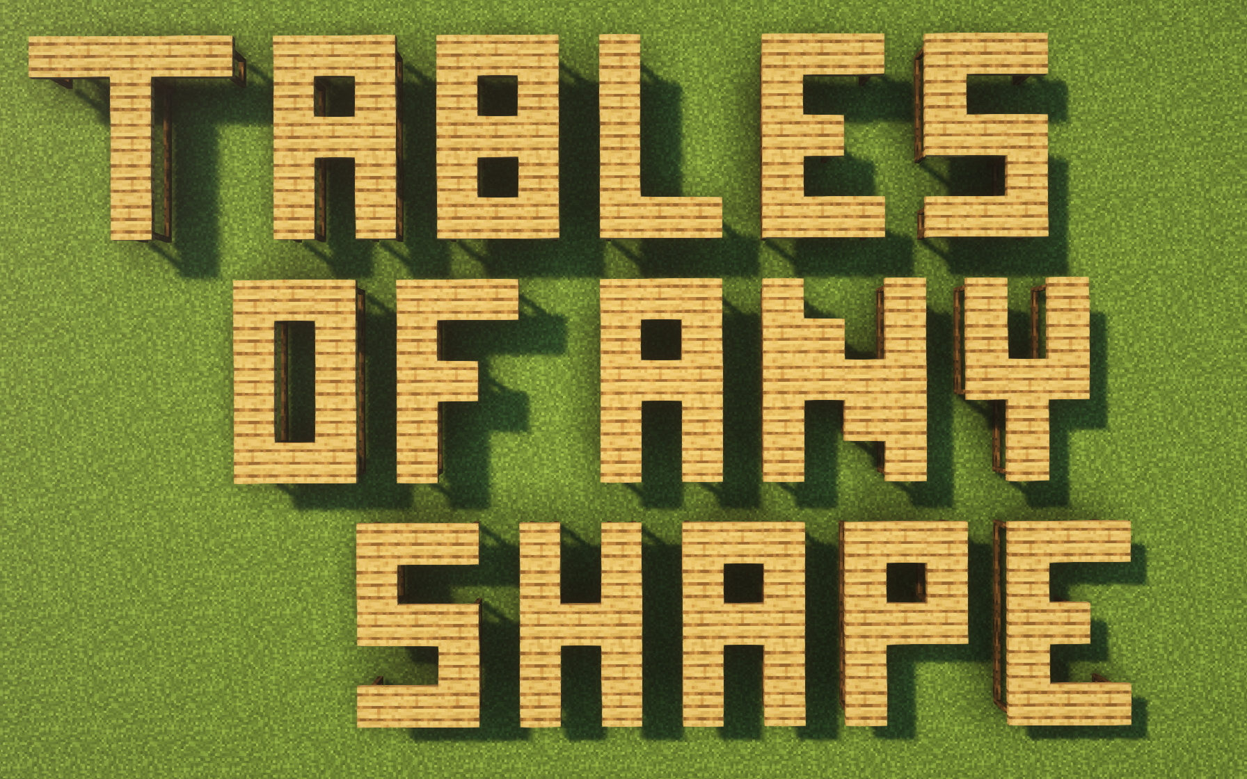 Tables - UnlikePaladin/paladins-furniture GitHub Wiki