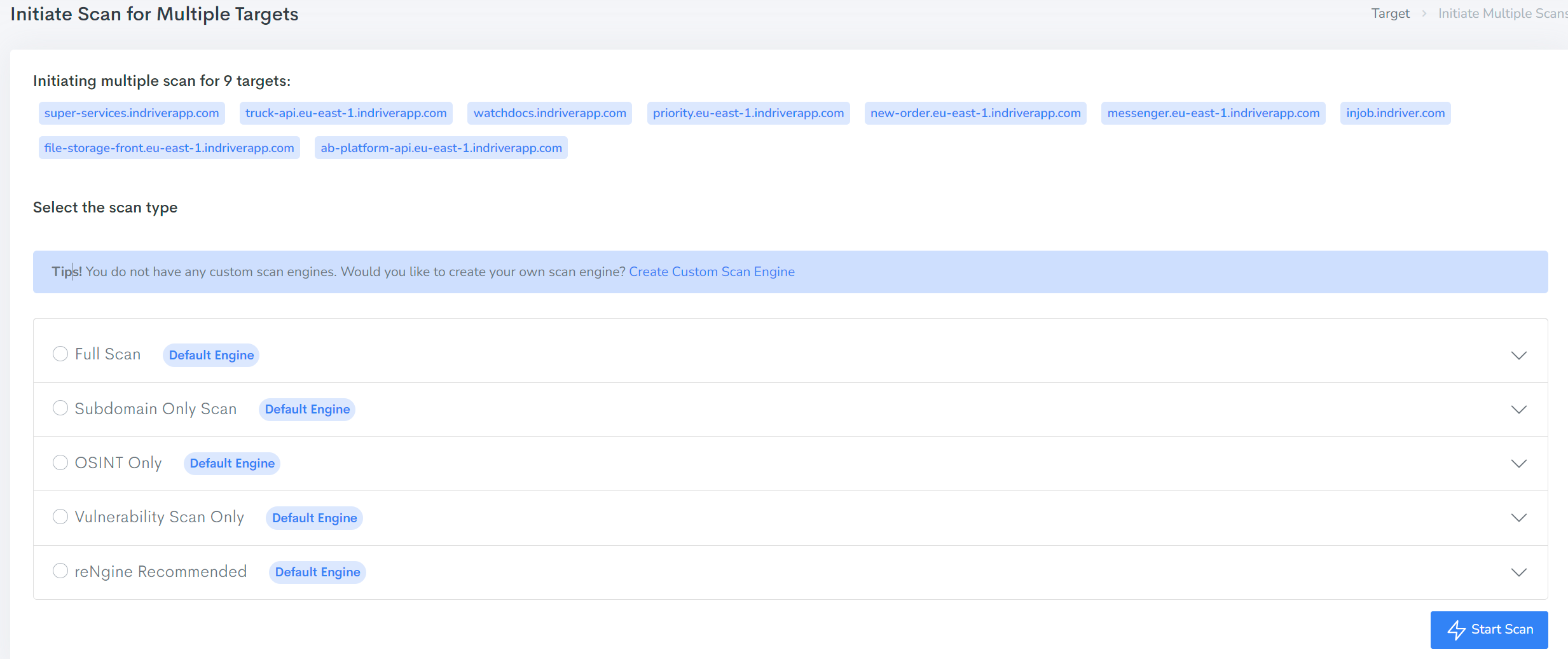 自动化网络侦察框架-Rengine 部署与使用 | Xrect1fy's blog