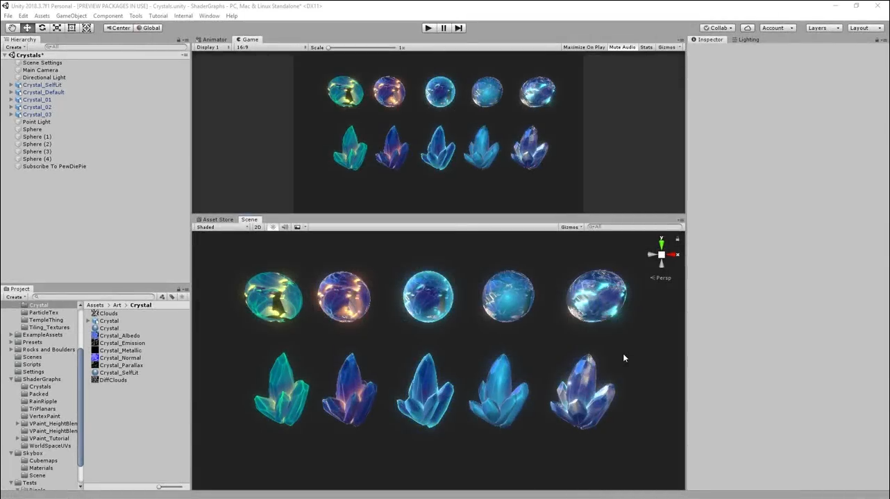 Shader教程 Shadergraph宝石材质的制作与连法 Vfx Skill 技术社区 突破美术瓶颈，拓展技术边界！