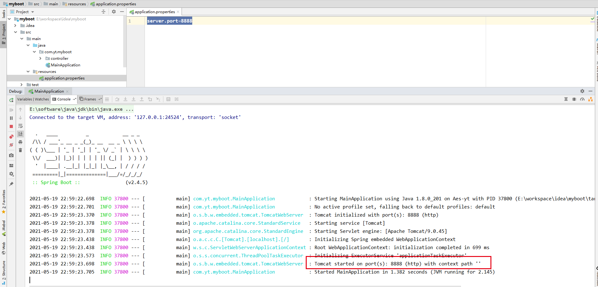 springboot2_HelloWorld — Aes_yt
