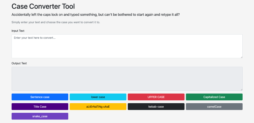 Case Converter - Online Text Case Conversion Tool