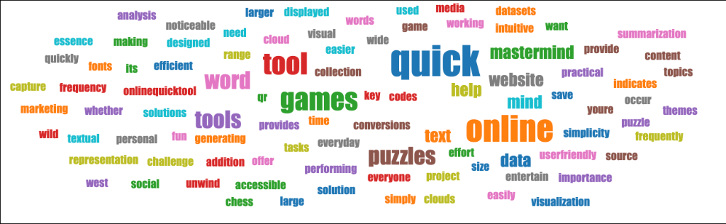 Word Cloud Generator