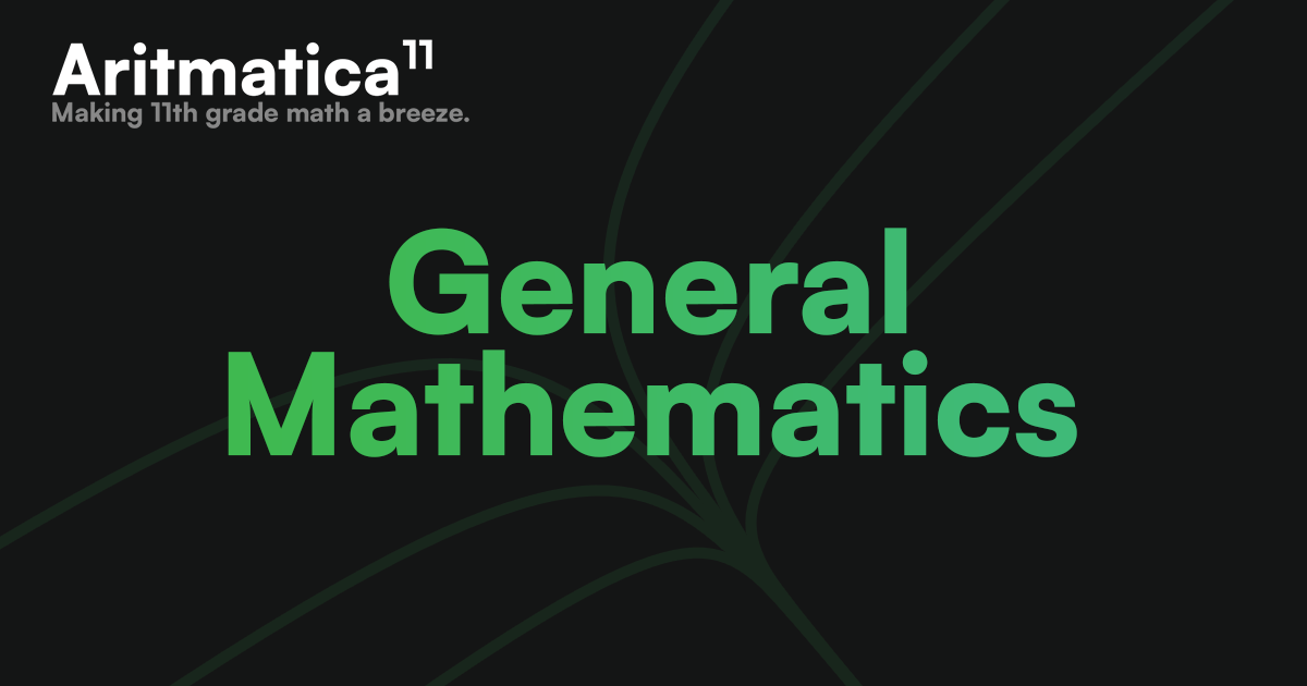 General Mathematics