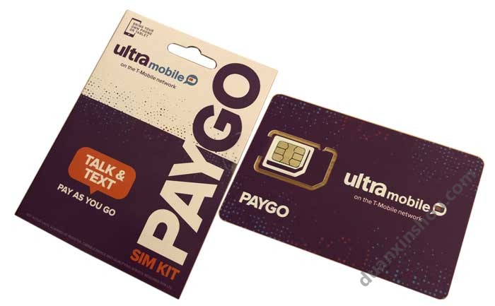 如何将Google Voice号码转移到Ultra Mobile Paygo的实体sim卡? - 接码号