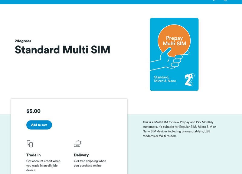 怎样购买2degrees新西兰电话卡？0月租可中国漫游 - 接码号