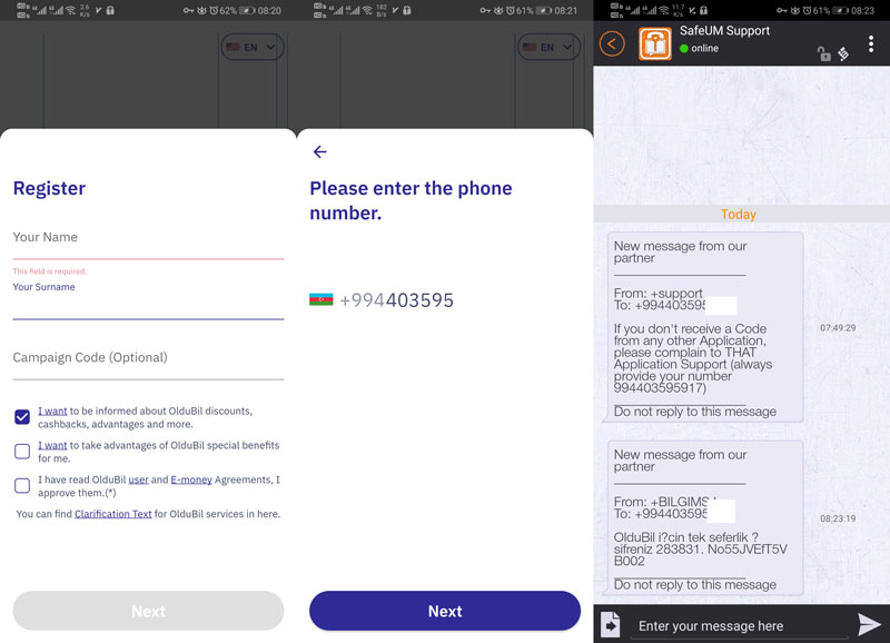OlduBil土耳其虚拟信用卡注册和入金，OlduBil实名认证教程 - 接码号