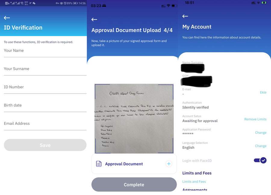 OlduBil土耳其虚拟信用卡注册和入金，OlduBil实名认证教程 - 接码号