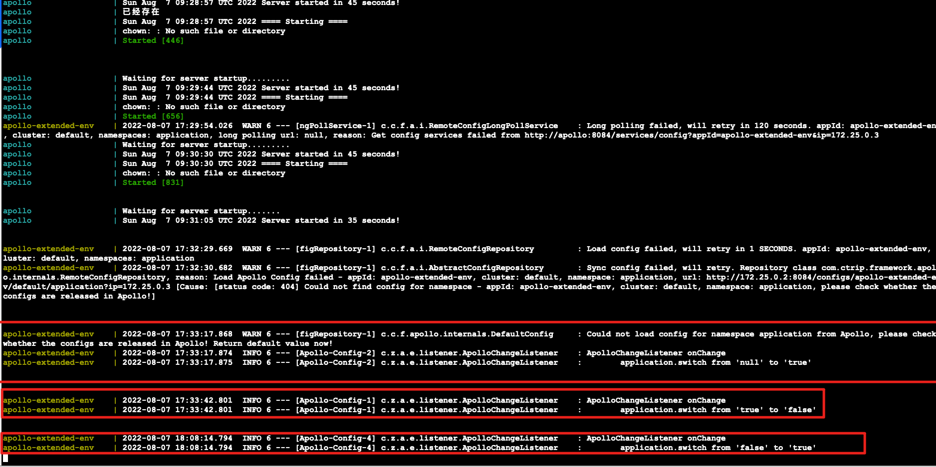 Apollo 添加自定义环境并使用 Docker Compose 部署 一代键客
