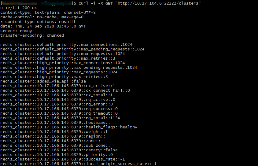 How to get Prometheus format for /cluster in administration interface ...