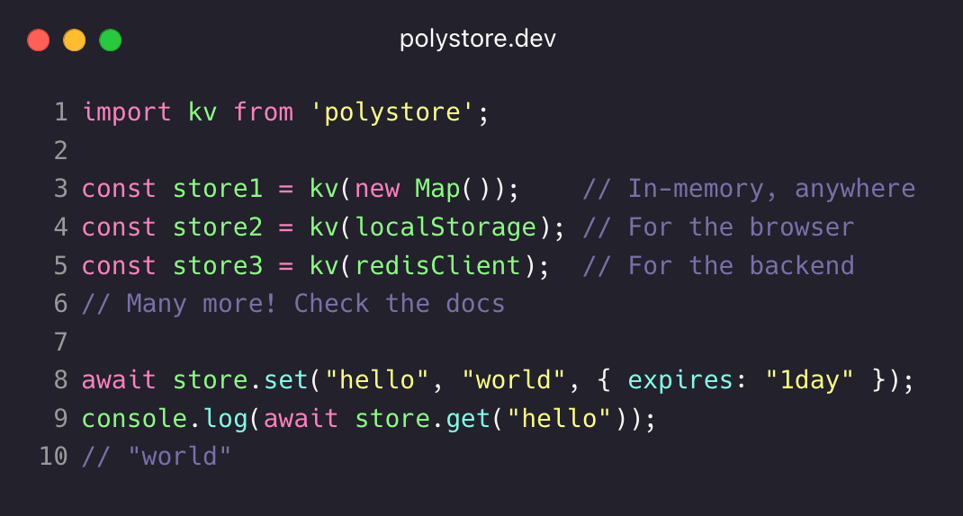 Polystore