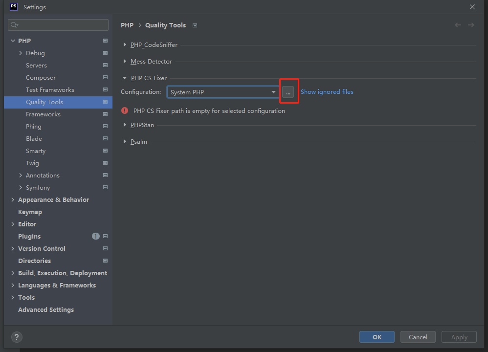 Phpstrom Php Cs Fixer（windows） Yddblog 