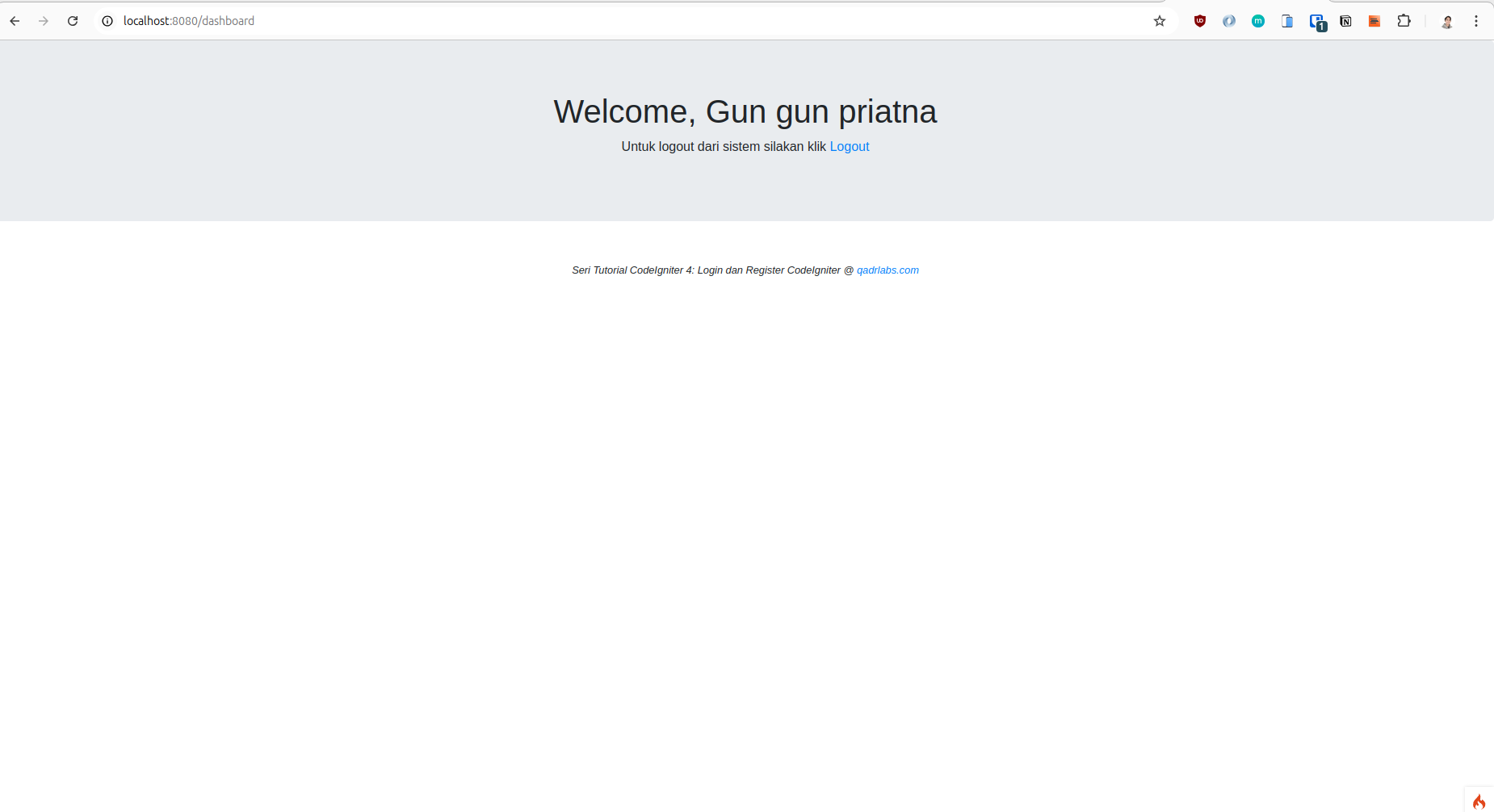 Seri Tutorial CodeIgniter 4: Membuat Fitur Login Dan Register Seri Tutorial CodeIgniter 4: Membuat Fitur Login Dan Register