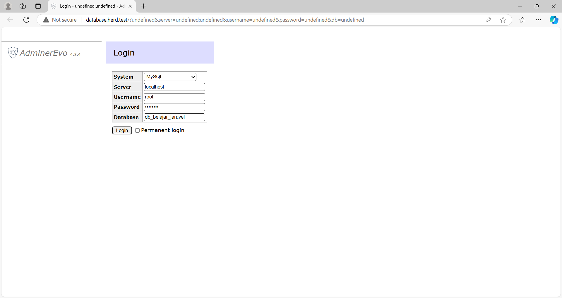 Panduan Install Laravel Herd dan MySQL di Windows