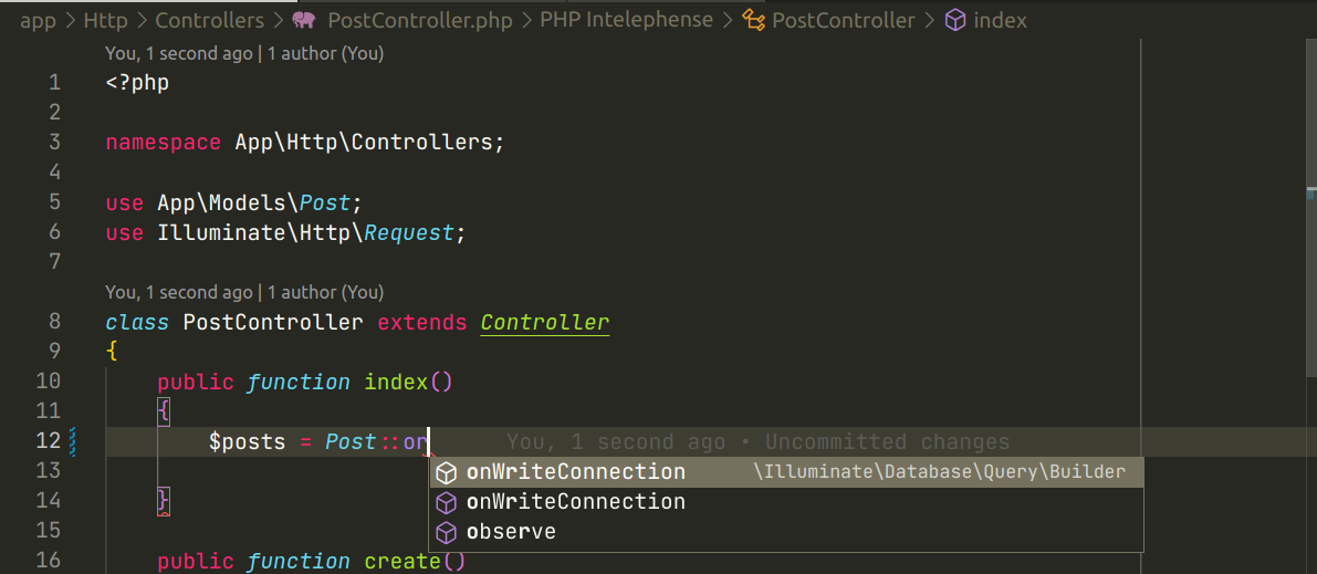 Laravel Tips: Maksimalkan fitur autocomplete text editor atau IDE menggunakan Laravel IDE Helper