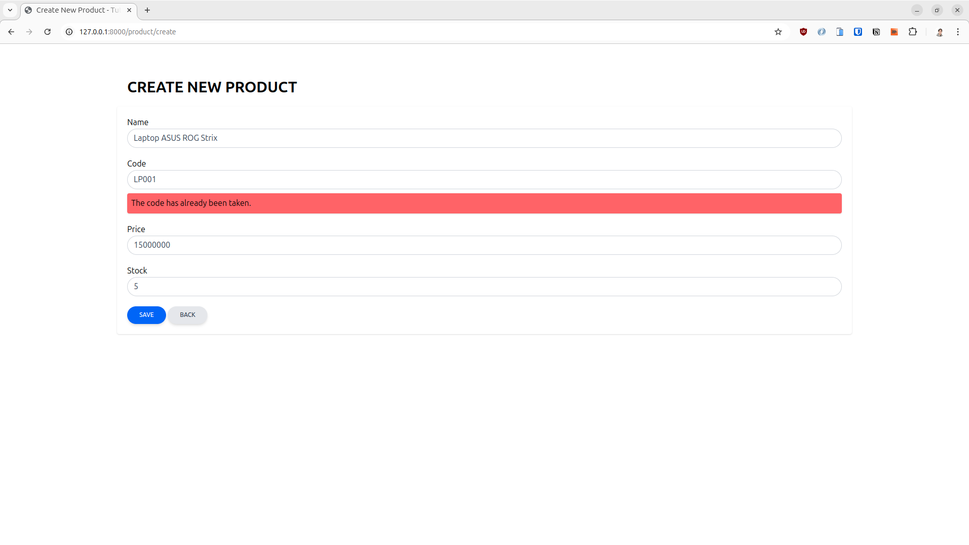 Tutorial CRUD Laravel 12 Untuk Pemula