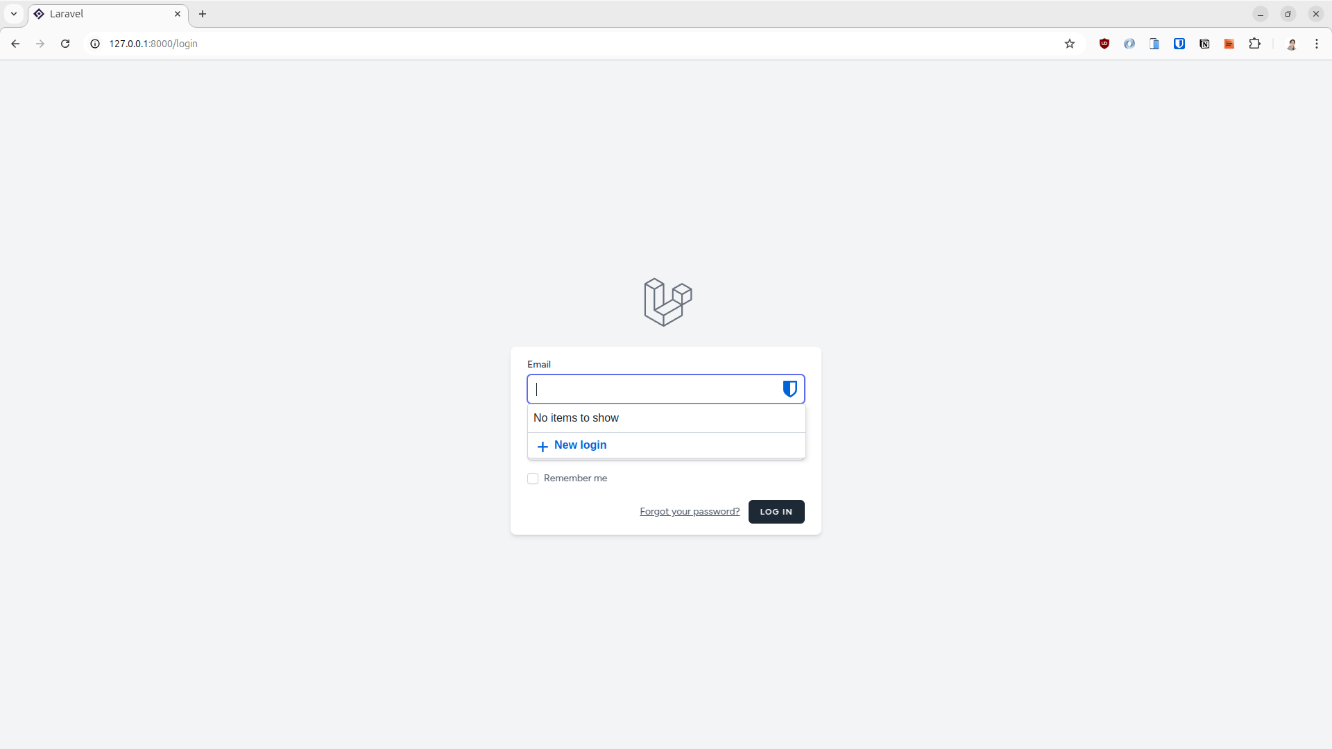 Install Laravel Breeze di Laravel 12