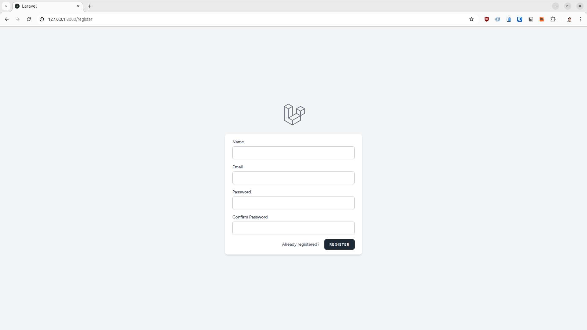 Install Laravel Breeze di Laravel 12 Install Laravel Breeze di Laravel 12