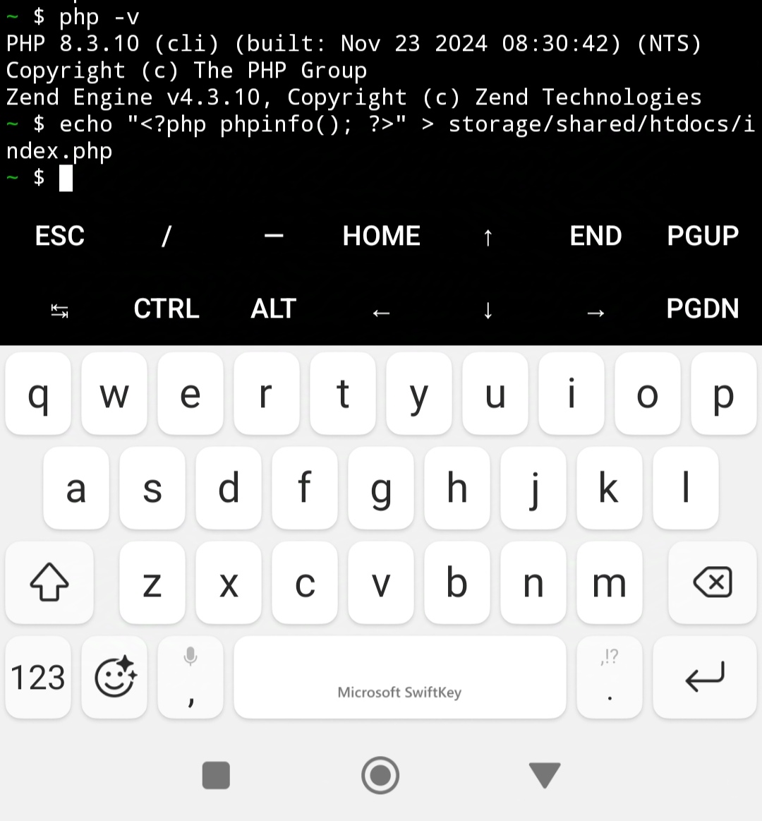 Tutorial Instalasi Apache Web Server Dan Php Di Hp Android Menggunakan Termux